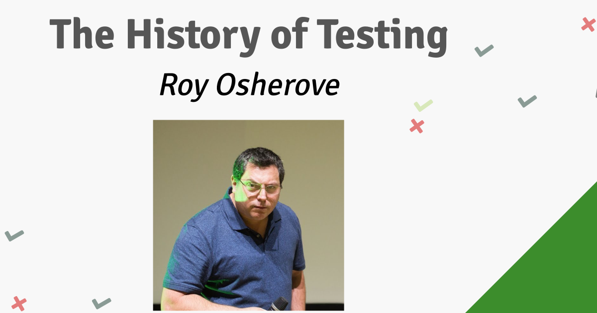 On August 17, 1975 was born Roy Osherove : r/KiwiTCMS