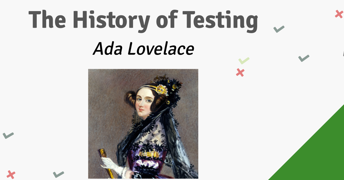On December 10, 1815 was born Augusta Ada Byron, Countess of Lovelace ...